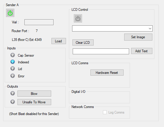 Lab2lab director: user interface - 6.2 System page